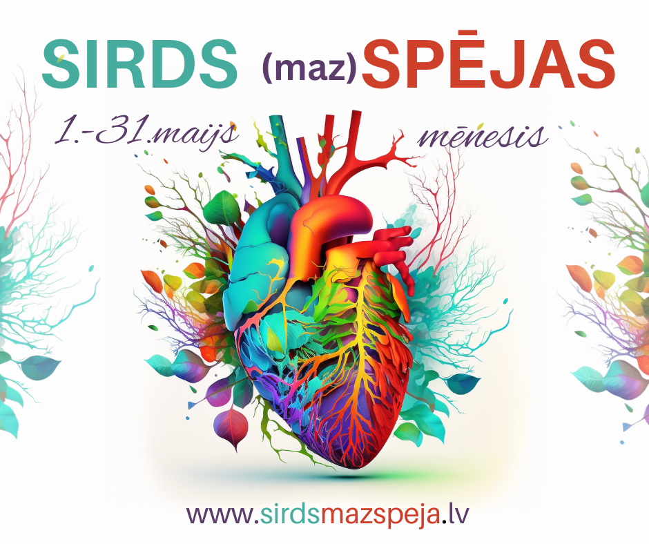 Maijā norisināsies Sirds (maz)Spējas dienas - ParSirdi.lv